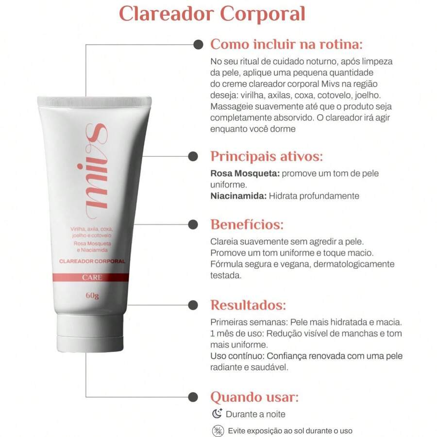 Kit Clareador Corporal Virilha Axila e Hidratante Intimo Lubrifica Aloe ...