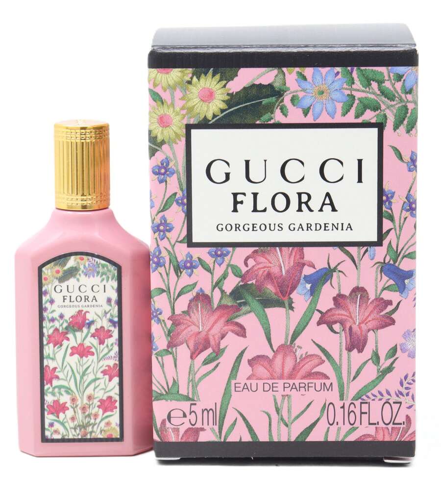 Gucci Flora Gorgeous Gardenia Eau De Parfum Mini Splash 0.16 Oz – Women ...
