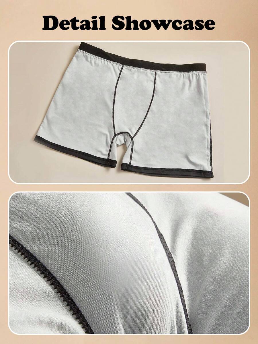 1pc Custom Boxers For Men, Personalized Men's Underwear, Custom Boxer ...