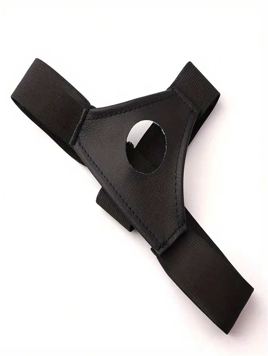 Sm Product Hollow Leather Triangle Restraint Underpants With Adjustable ...