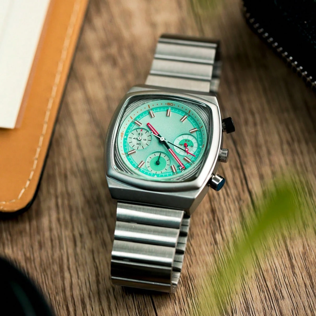 Reloj de pulsera de esfera extra grande para hombres, marca de lujo ...