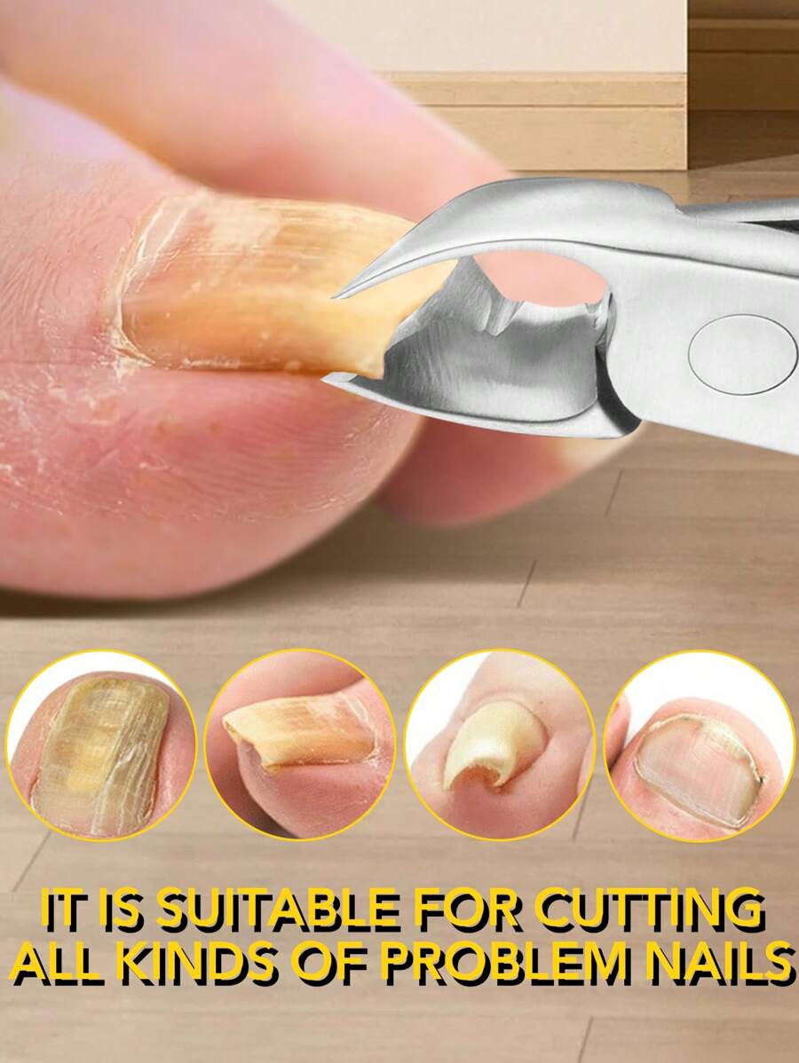ANDVICTORY 1pc Toenail Clippers Professional Ingrown Toenail Cutter ...
