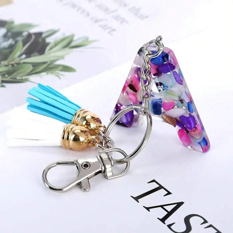 30/75pcs DIY Key Chain Craft Kit With Zinc Alloy Swivel Clasp Hooks ...