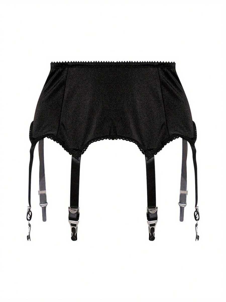 Women Sexy Garter Belt High Waist Suspender Belt, Night Club Elastic 6 ...
