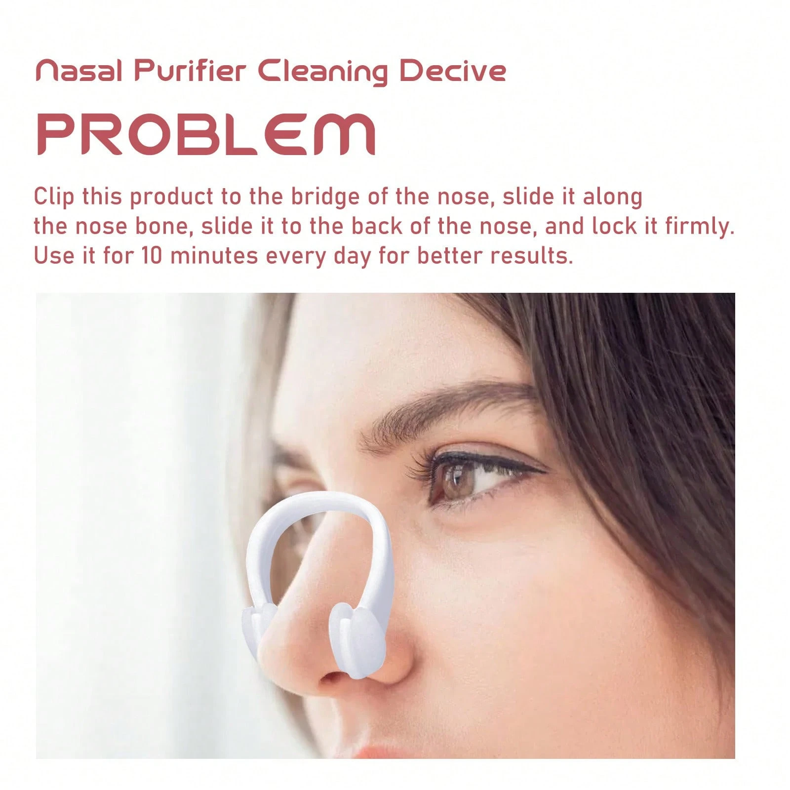 1 Box Of 1 Pc Nasal Care Device, Nighttime Sleep Nasal Cleaner For ...