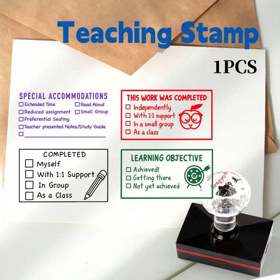 Classroom Scoring Teacher Stamp - Checkbox Scoring Stamp - Convenient ...