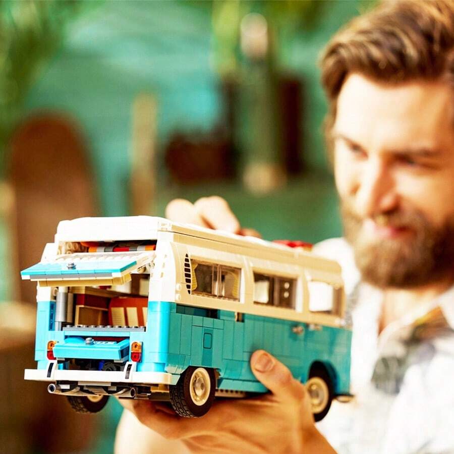 LEGO 10279 Ensemble de blocs de construction pour enfants T2 Campingbus ...