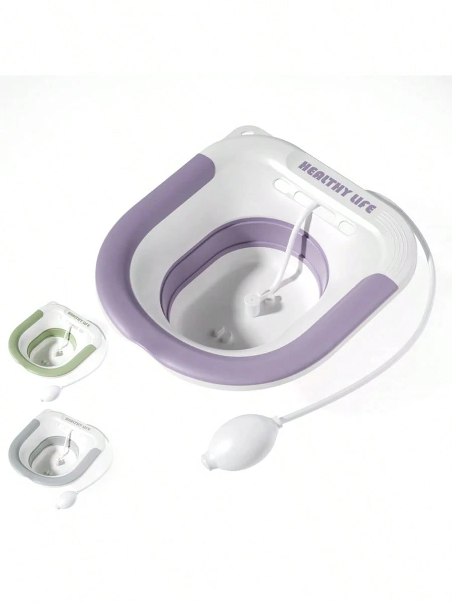 Folding Toilet Sitz Bath Pregnant Women Special Wash Basin Bath Tub ...