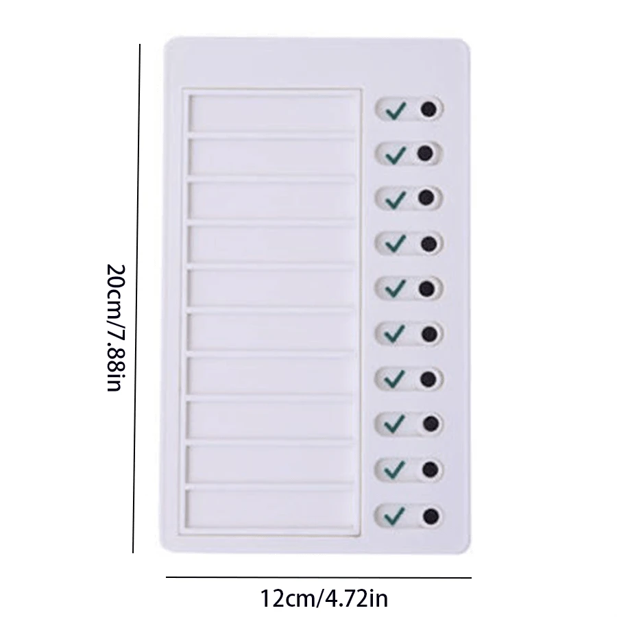 1pcSelf-Discipline Punch Card Device. Children's Self-Discipline Punch ...