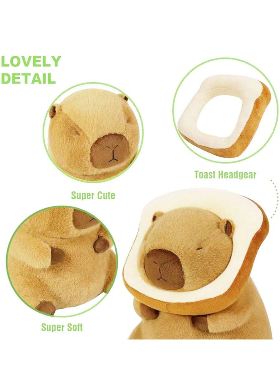 23cm Capybara Plush, Cute Plushies Capybara Stuffed Animal, Soft ...