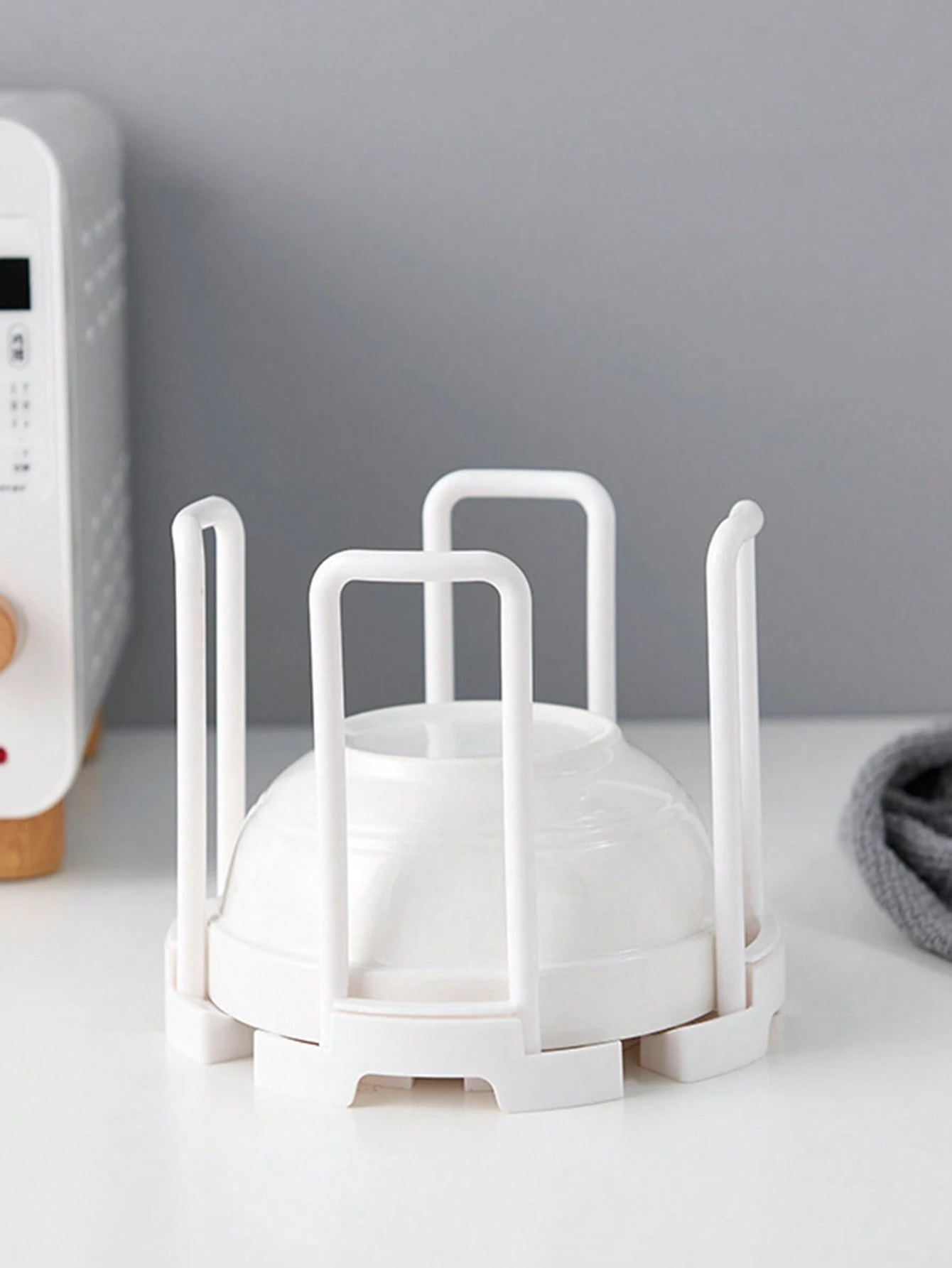 Expandable Kitchen Storage Rack With Drainage - Plastic Dish Rack ...