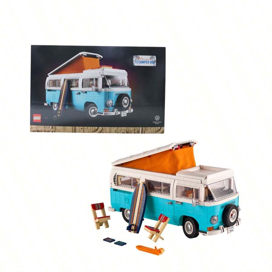 LEGO 10279 Ensemble de blocs de construction pour enfants T2 Campingbus ...