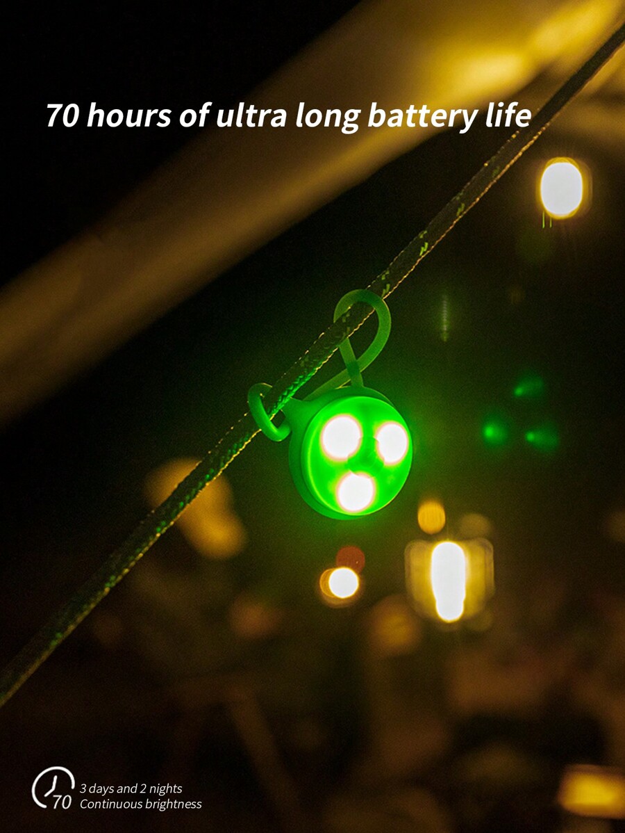 Silicone Safety Signal Lamp Backpack Lights Waterproof LED Backpack ...