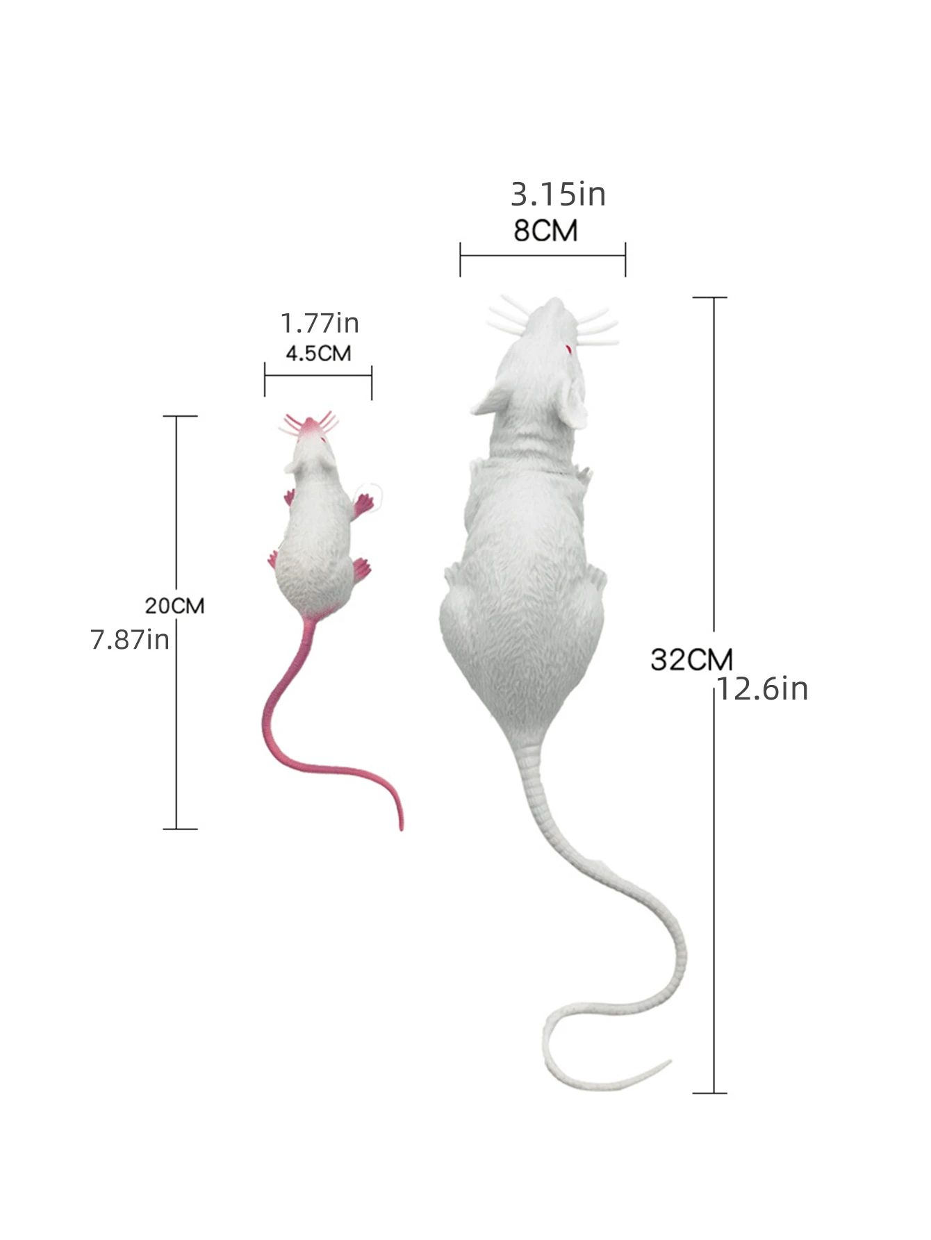 Realistic Fake Mouse Model Toy - Suitable For Parties, Prank Toy ...