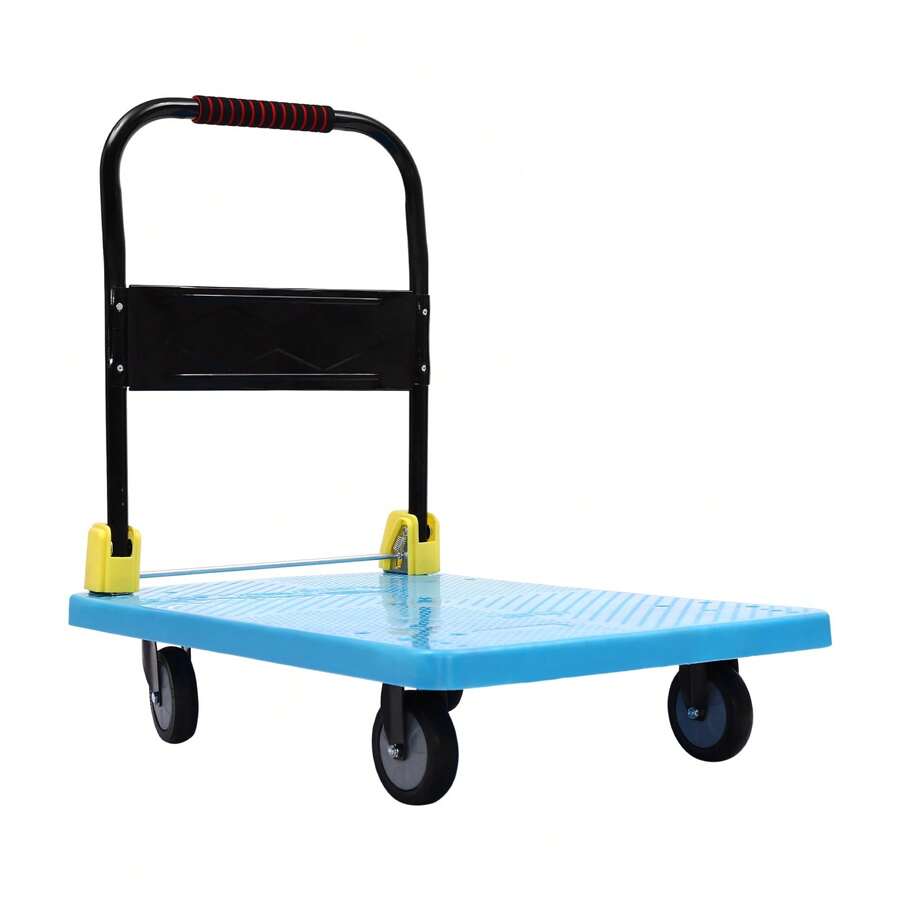 YUNRUX Transportwagen Plattform Handwagen Faltbar Push Hand Cart ...