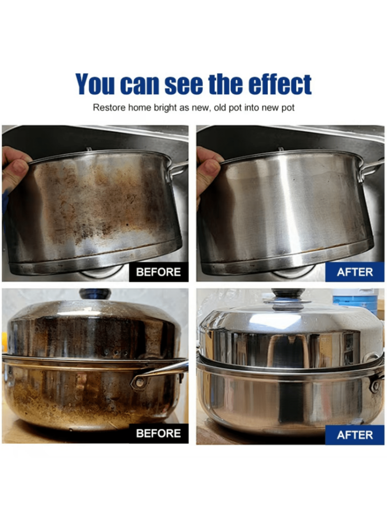 Heavy Duty Kitchen Degreaser Cleaner - Powerful Cleaning Cream With ...