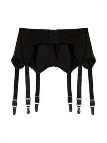 Women Sexy Garter Belt High Waist Suspender Belt, Night Club Elastic 6 ...