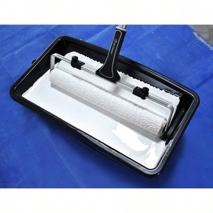 18 Inch Paint Roller Set - Large Paint Roller Tray, Ideal For Large ...