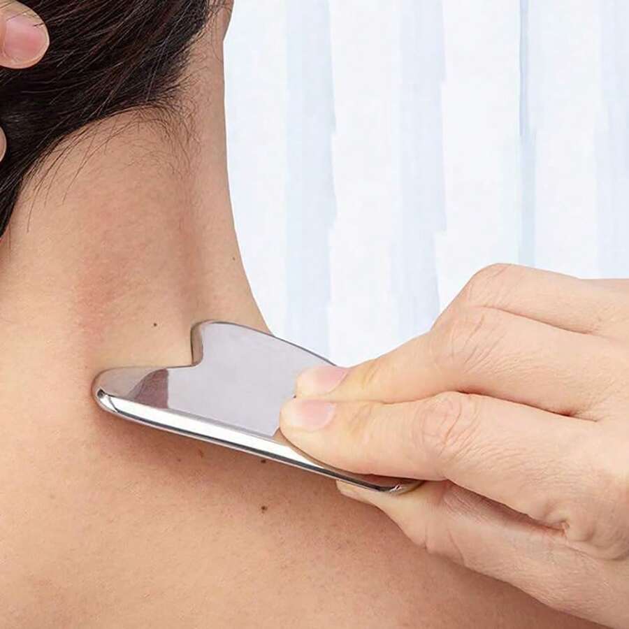 Stainless Steel Muscle Scraping Tool, Body Massage Scrapper For Scar ...