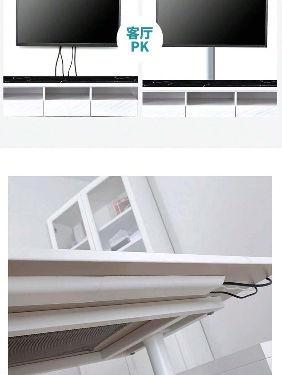 Organizador De Parede Para Fio e Cabos Capa De Cabo Clipe De Parede ...