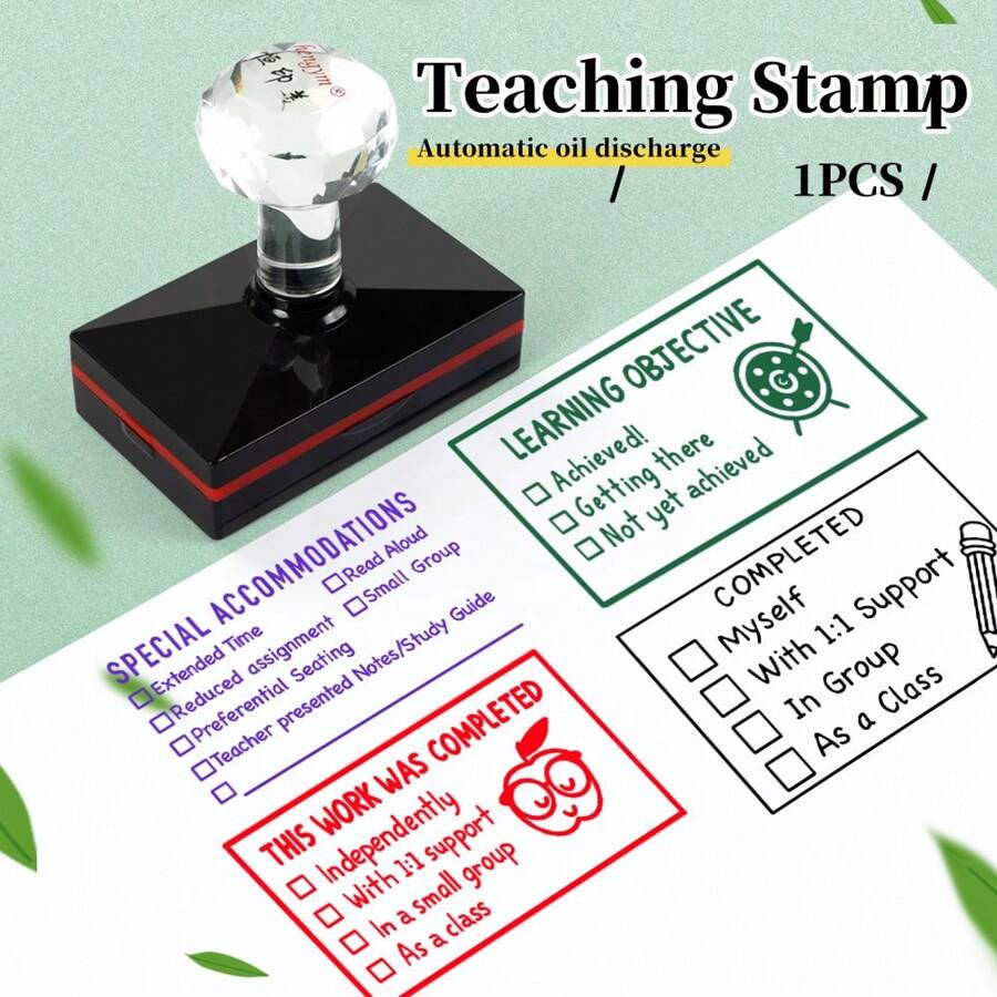 Classroom Scoring Teacher Stamp - Checkbox Scoring Stamp - Convenient ...