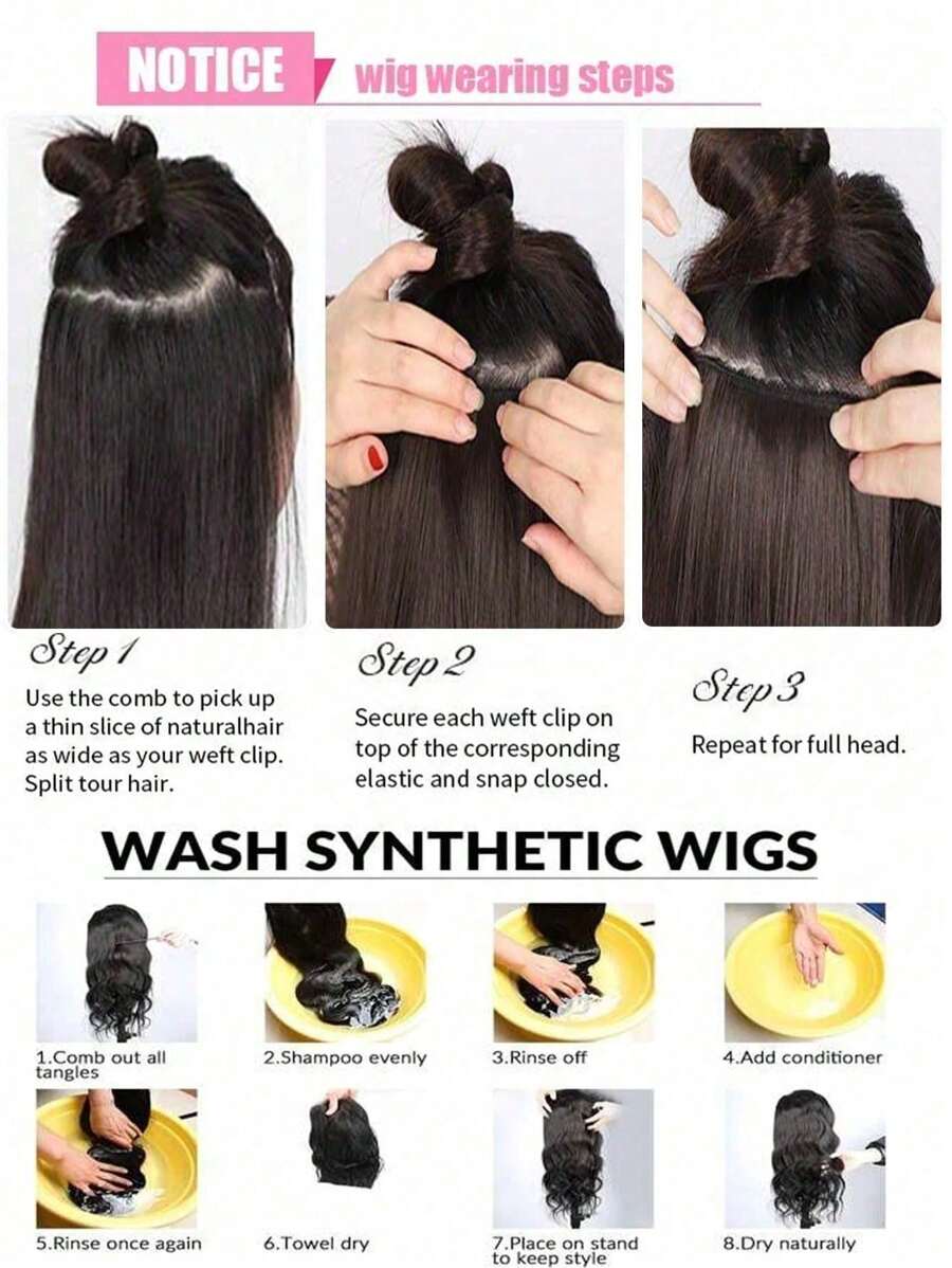 4-Clip Layered V-Shaped Inner Buckle Natural One-Piece Seamless ...