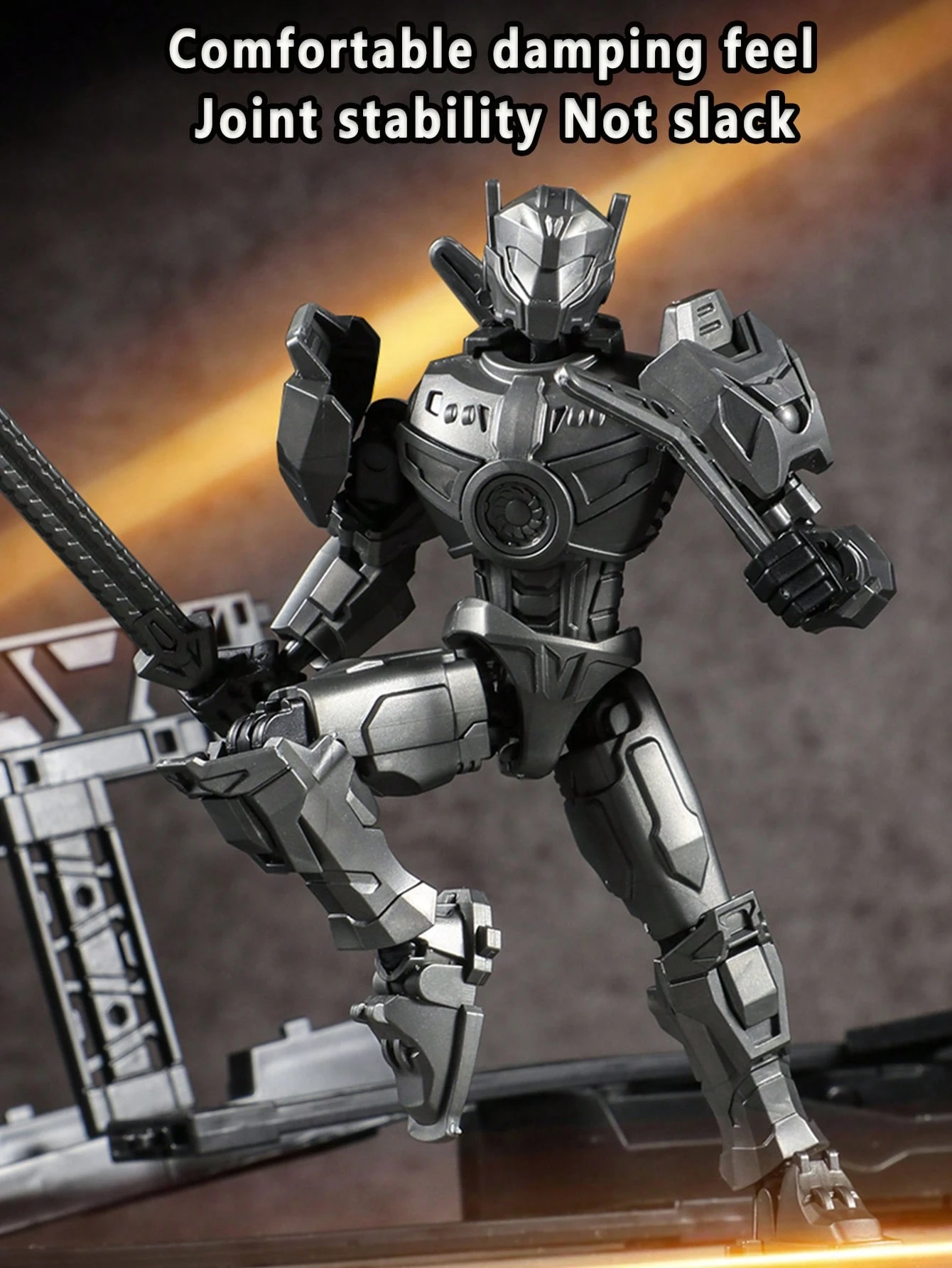 13 Joints Movable Wanderer Robot Warrior Model Toy, Children Assembly ...