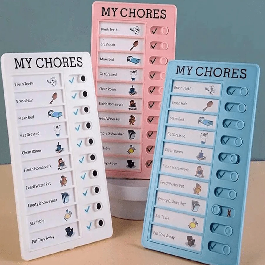 1pcSelf-Discipline Punch Card Device. Children's Self-Discipline Punch ...