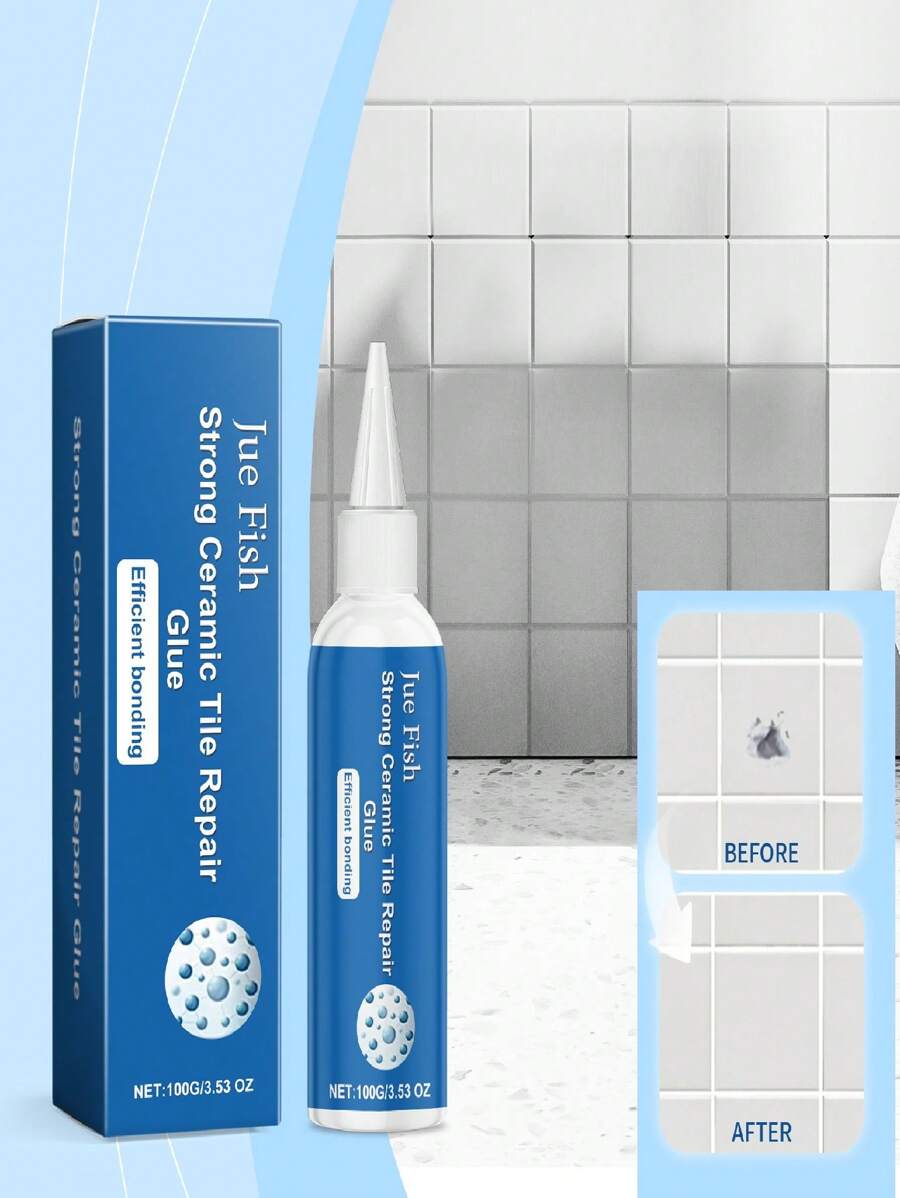 Tile Repair Paste, Marble Floor Tile Furniture Hole Crack Filler Repair ...