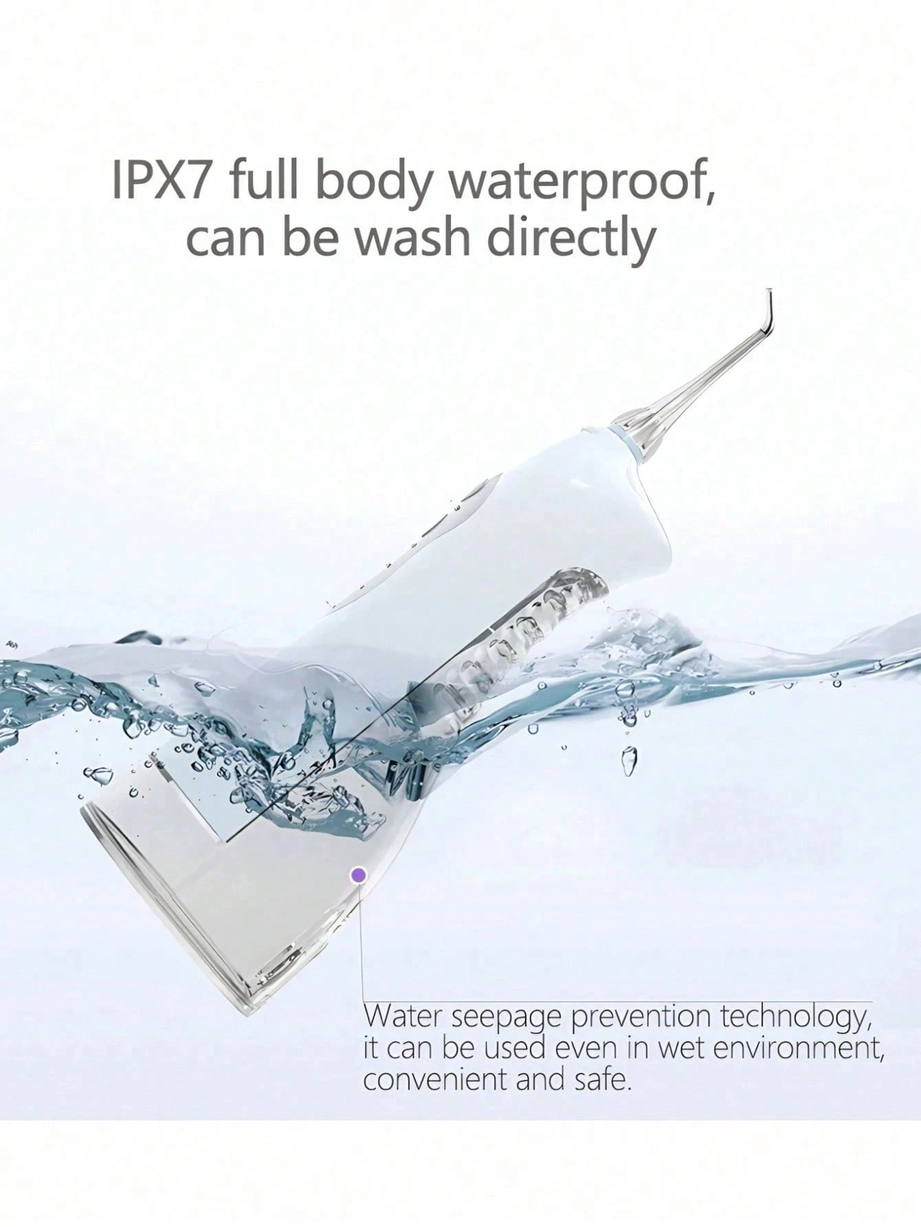 Rechargeable Electric Dental Flosser, Portable Water Flosser, Home ...