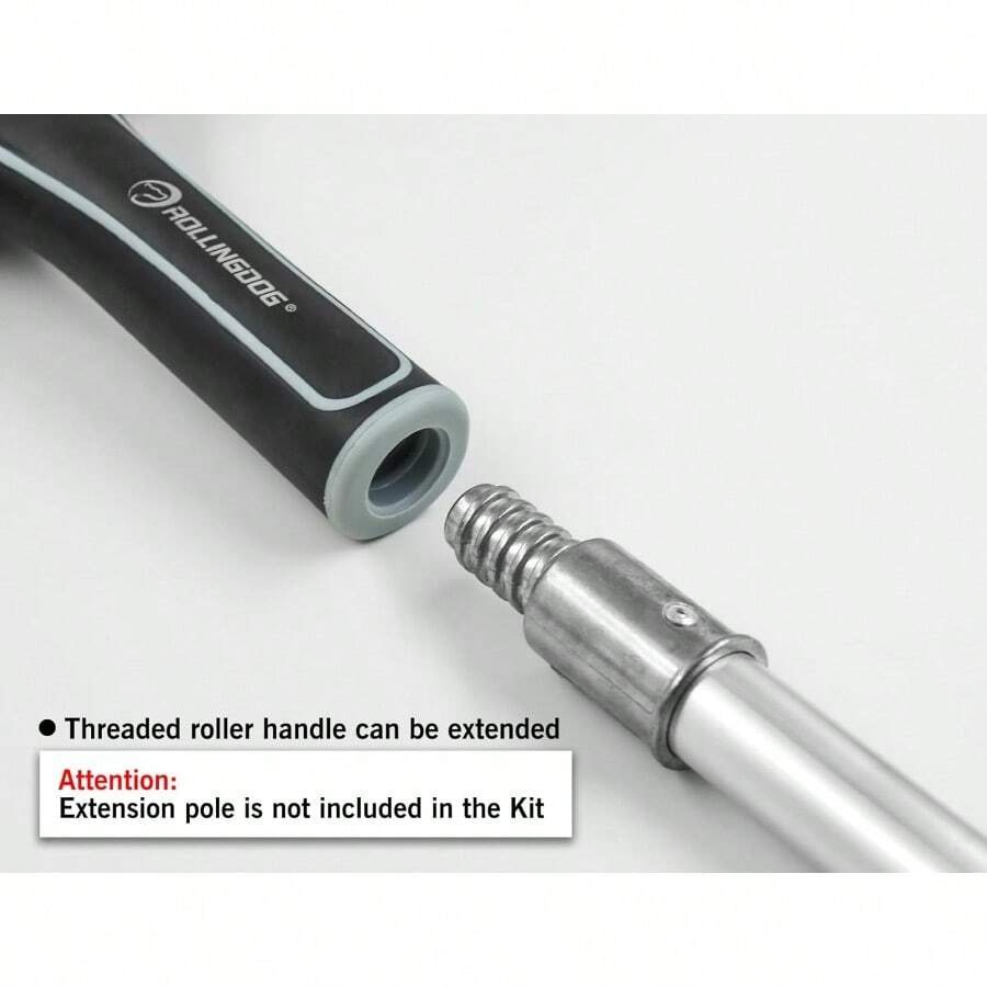 18 Inch Paint Roller Set - Large Paint Roller Tray, Ideal For Large ...