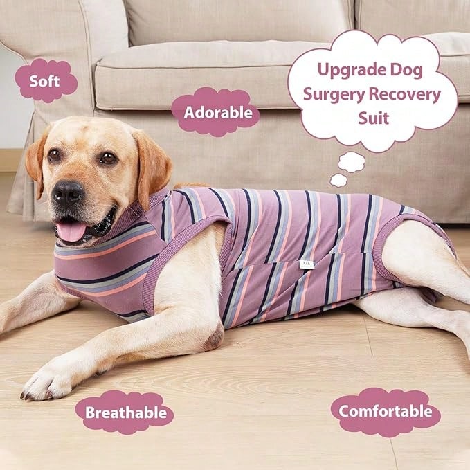 Dog Recovery Suit Abdominal Wound Puppy Surgical Clothes Post-Operative ...