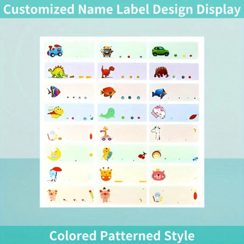 99pcs Customizable Stickers, Colorful Cute Shaped Labels, Self-Adhesive ...