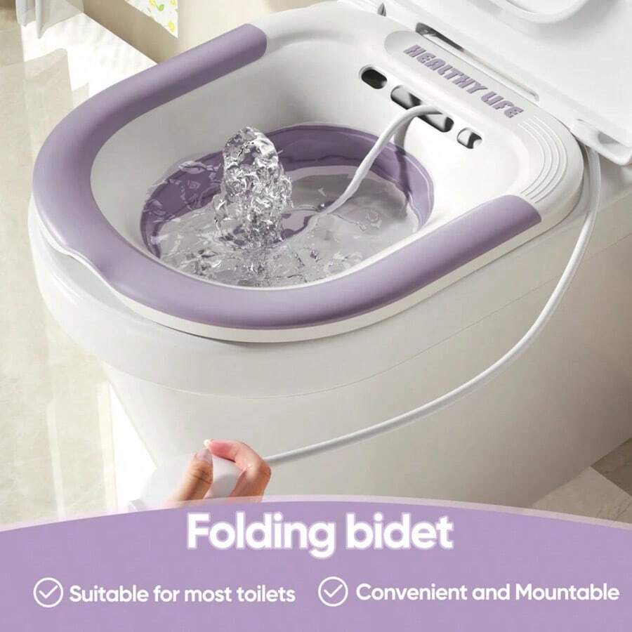 Folding Toilet Sitz Bath Pregnant Women Special Wash Basin Bath Tub ...