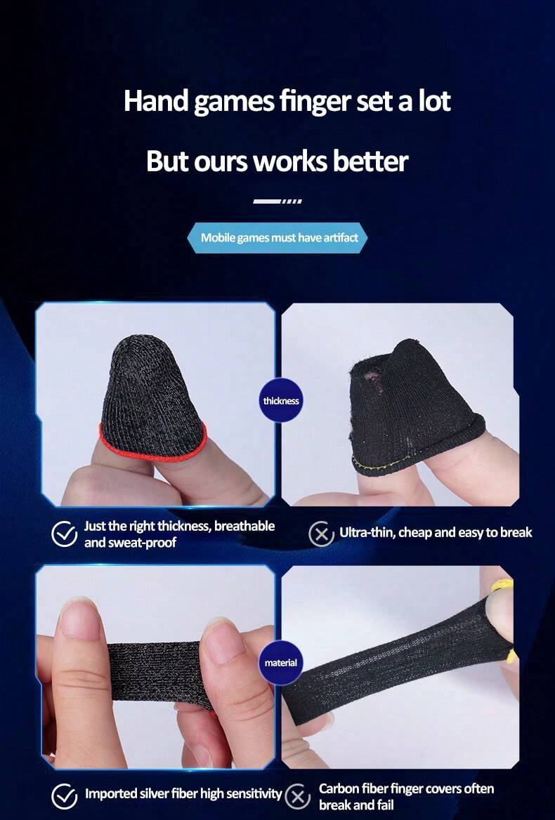 Explosions Game Finger Covers Artifact King Esports Finger Covers Touch ...