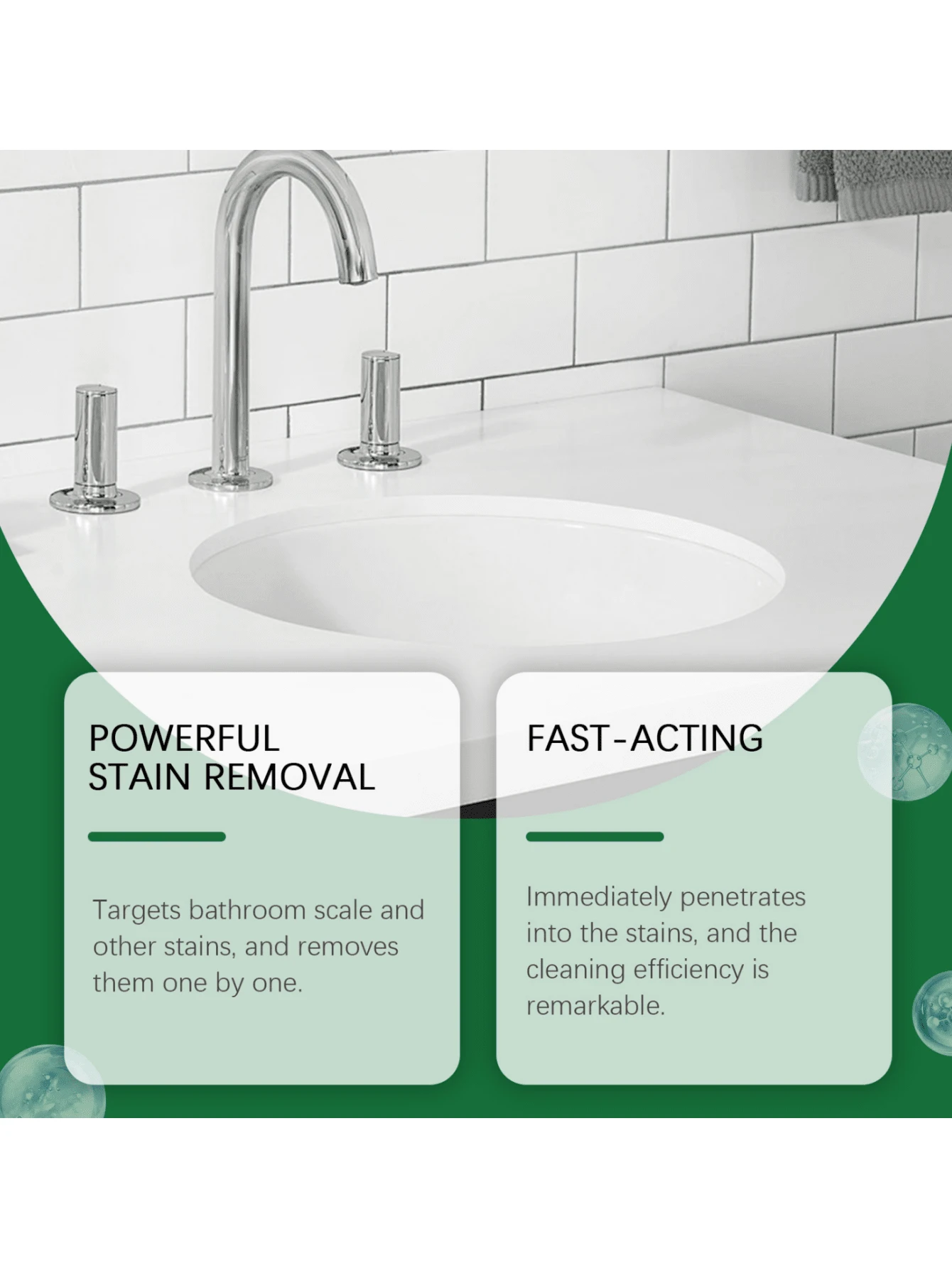 Multi-Purpose Bathroom Cleaner, Gentle Formula Removes Dirt, Grime And ...