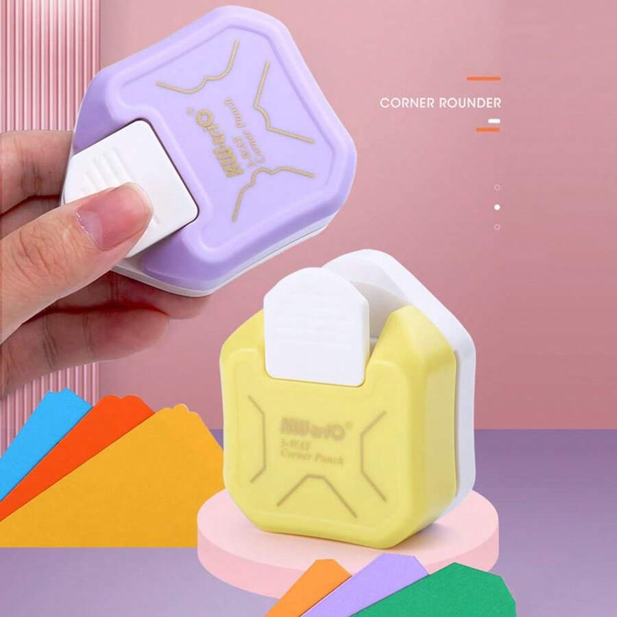 1pc Corner Rounder Punches, 3 In 1 Corner Cutter Corner Punches For ...