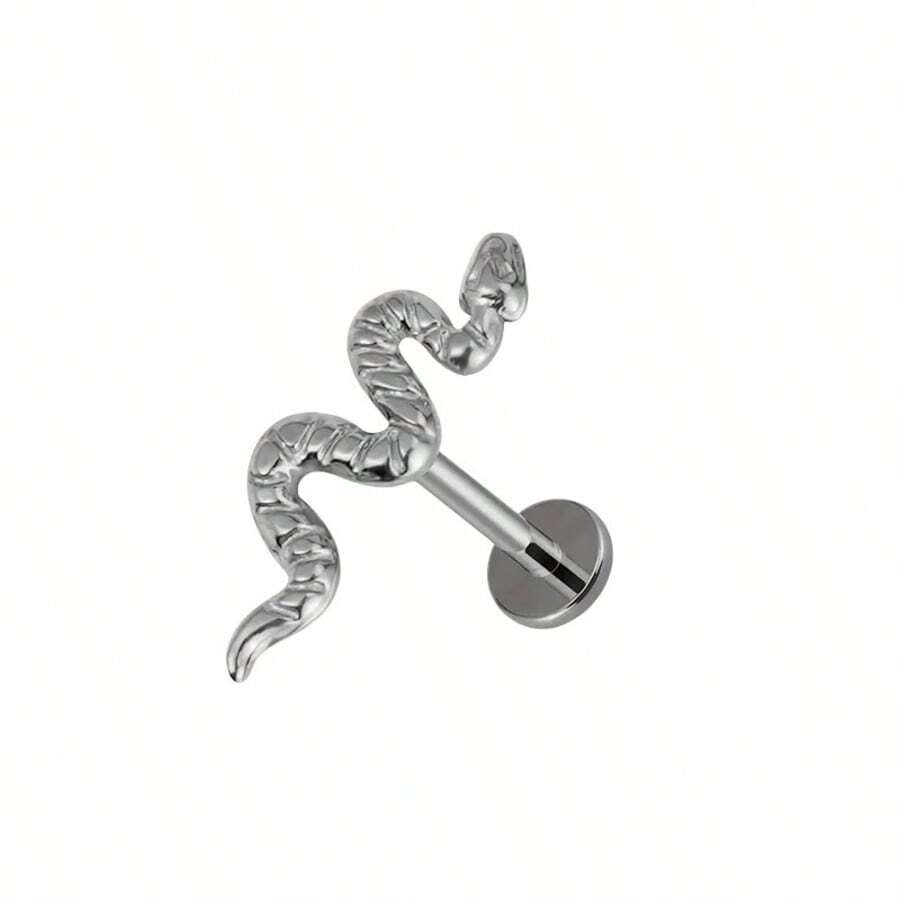 1 Piece Snake Helix Piercing Jewelry 316L Stainless Steel For Women Men ...