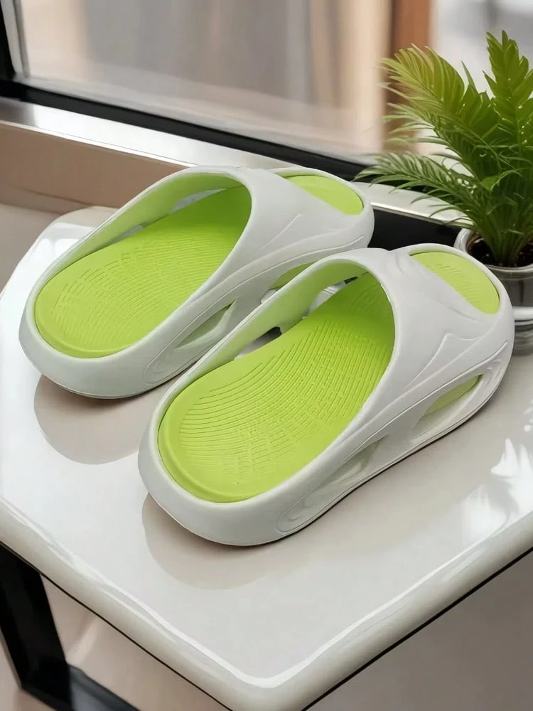 2025 New Sports Slippers Thick Elastic EVA Slippers Outdoor Beach ...