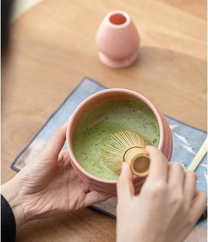 Matcha Gift Set, Including Matcha Bowl With Lip And Bamboo Whisk ...