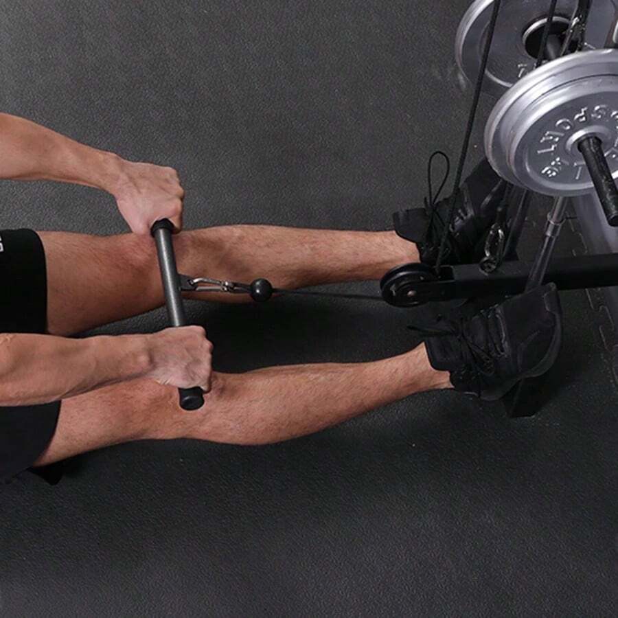 Fitness Lat Pull Down Bar Press Down Bar Biceps Back Strength Workout ...