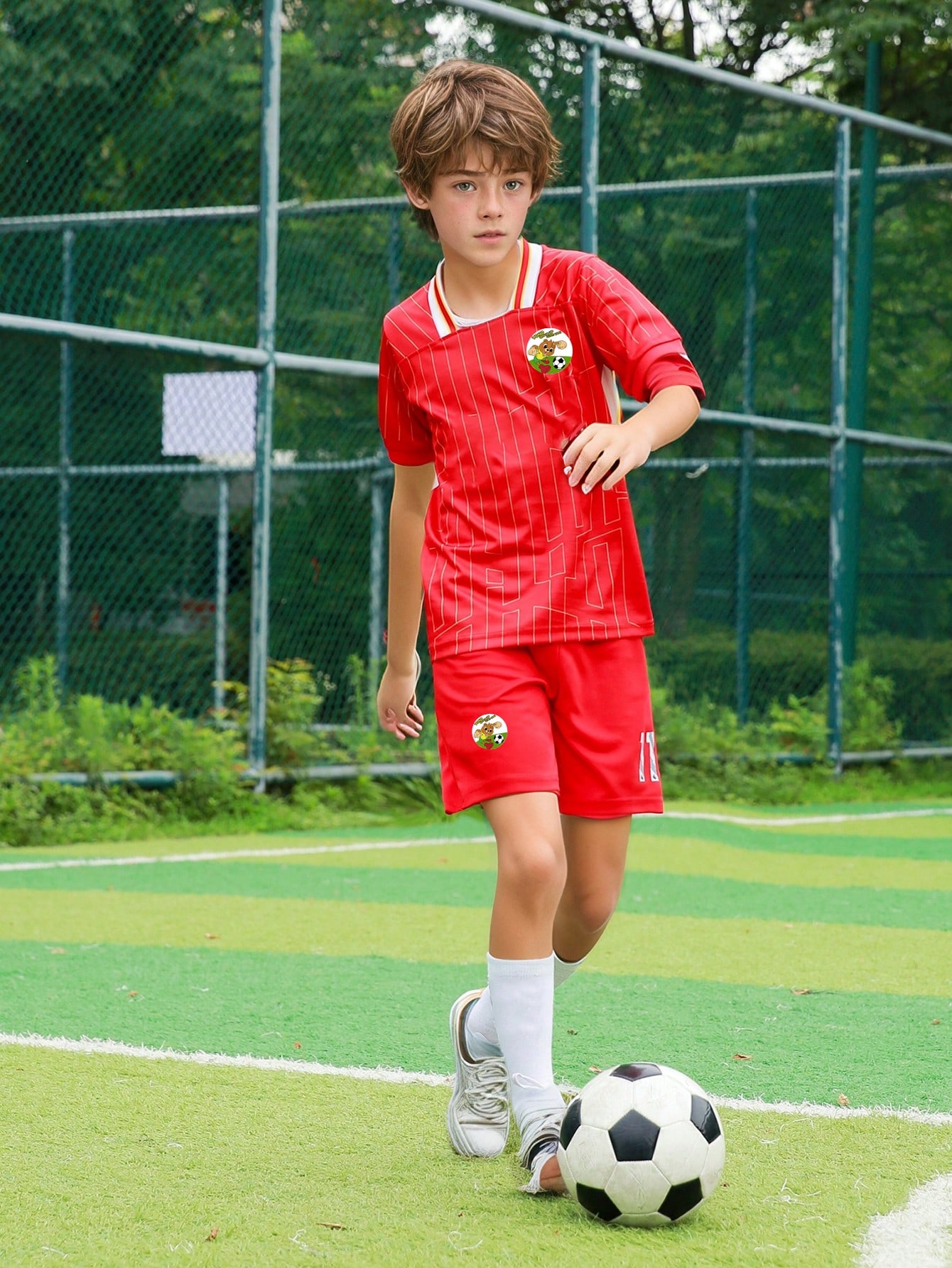 Kids' Football Outfit,Age 8 - 12 Soccer Gear,Soccer Uniform For Kids ...