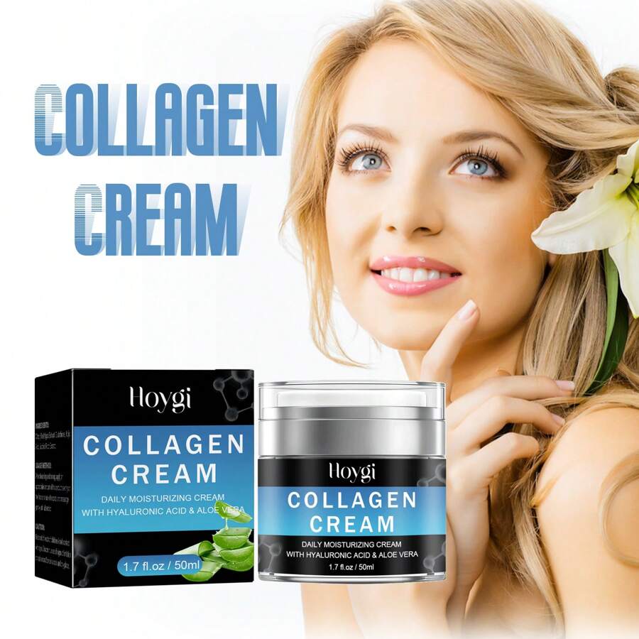 Hoygi Collagen Cream Fading Wrinkle French Lines Firming Skin Moisture ...