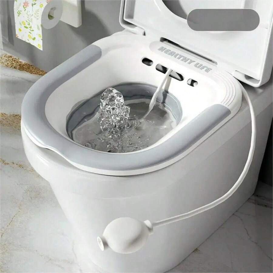 Folding Toilet Sitz Bath Pregnant Women Special Wash Basin Bath Tub ...