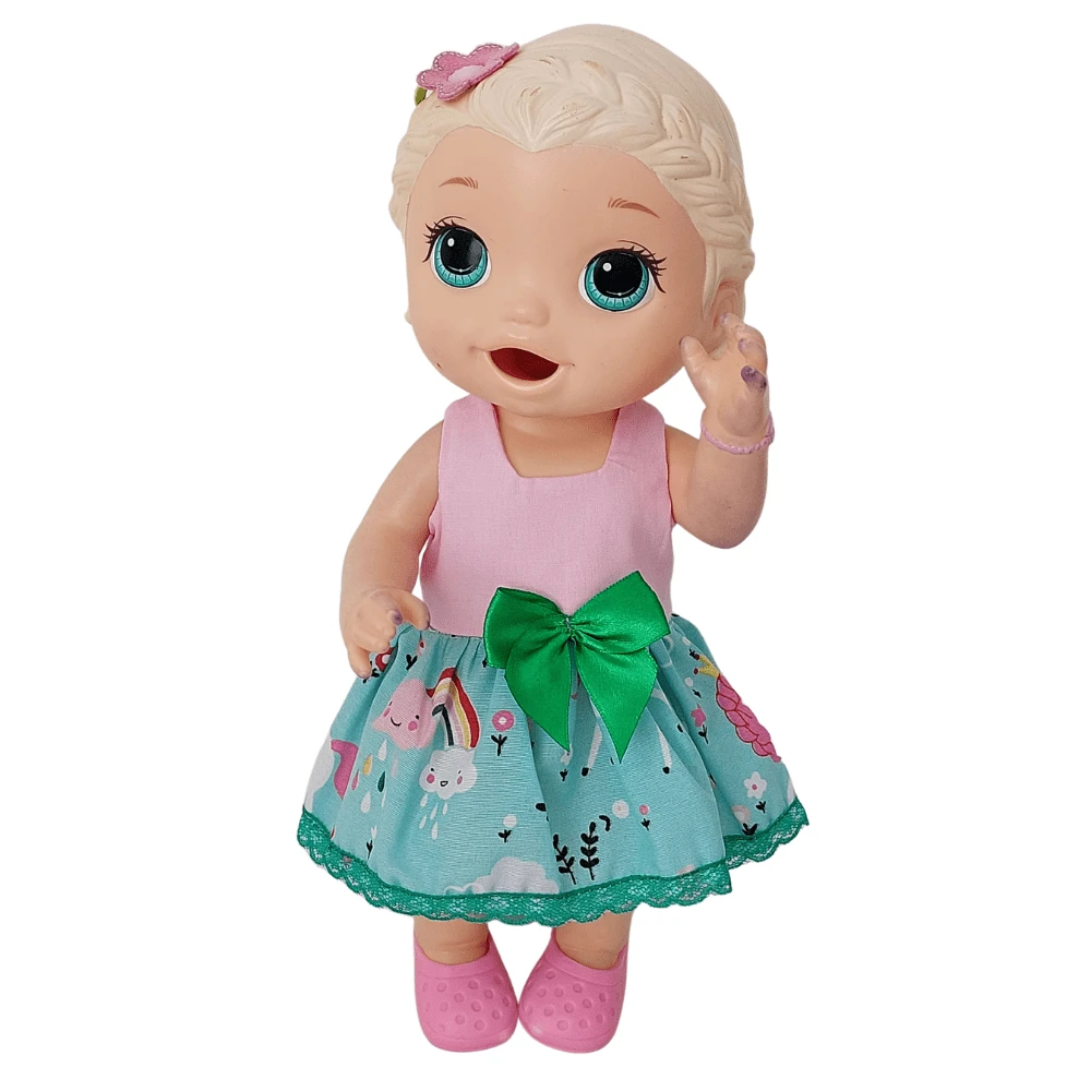 Roupa Boneca Baby Alive Kit C/ 3 Vestidos E 3 Calcinha ( Tem uma foto ...