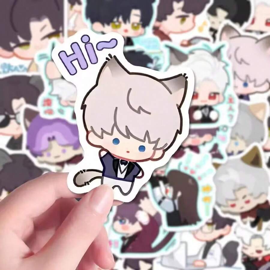 52Pcs Love And Deepspace Cat Dress Up Xavier Zayne Rafayel Ralayo Sylus ...