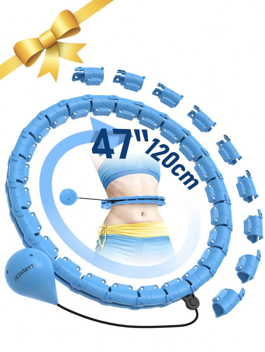 JKSHMYT JKSHMYT Smart Weighted Hula Circle Hoop For Adults Weight Loss ...