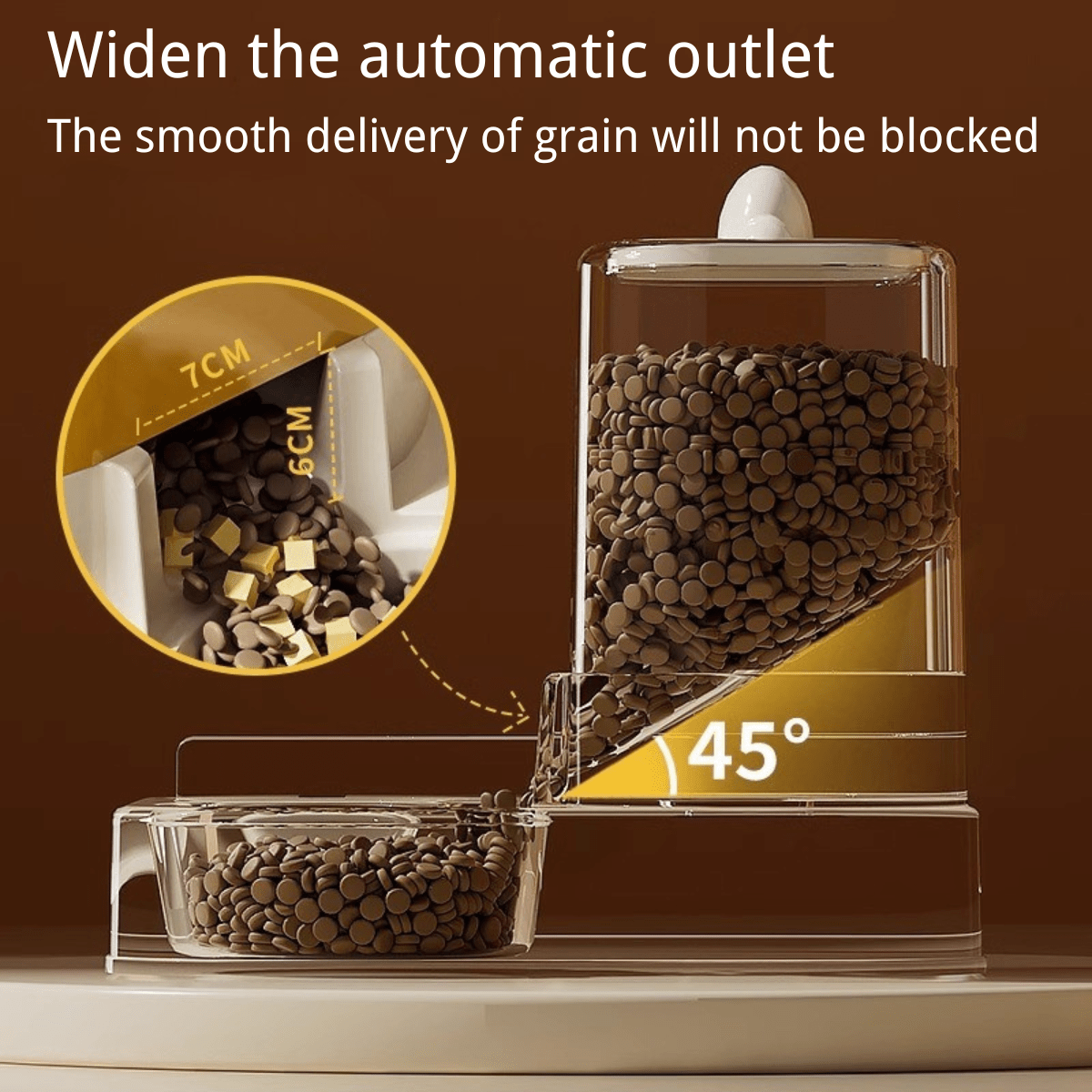 Automatic Feeder Cat Food Bowl Cat Rice Bowl Dog Bowl Double Bowl ...