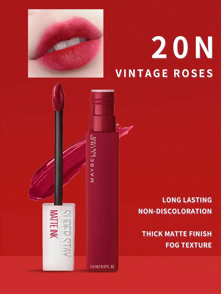 Maybelline MAYBELLINE SUPERSTAY MAT INK CN 5ml Rosas Vintage Acabamento ...