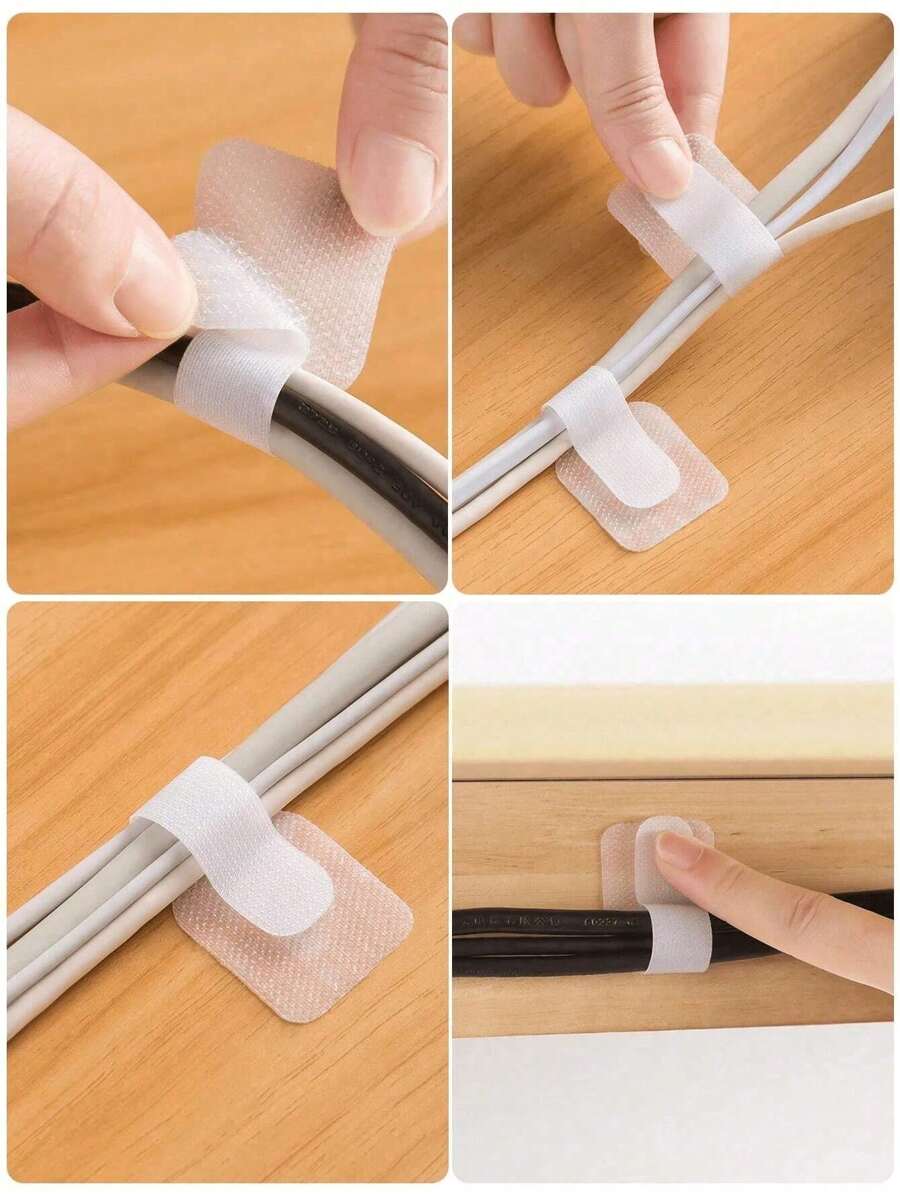 10pcs Cable Organizer, Data Cable Storage Tool, Desktop Computer Cable ...